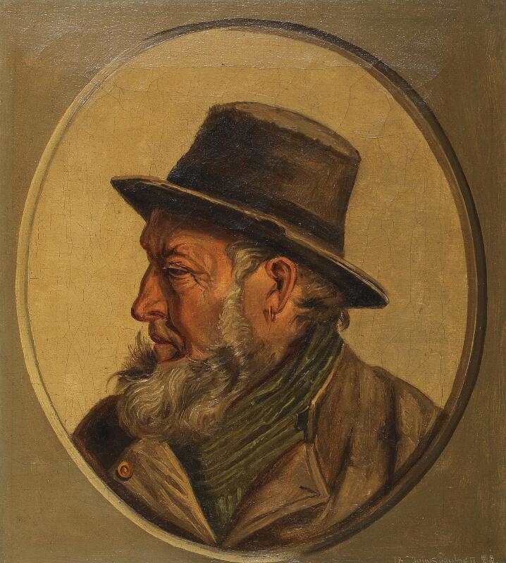 Julius Paulsen | Portrait of a sailor (1888) | MutualArt