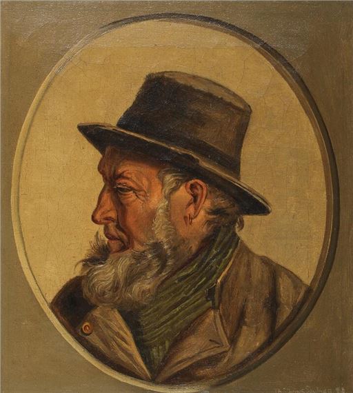 Julius Paulsen | Portrait of a sailor (1888) | MutualArt