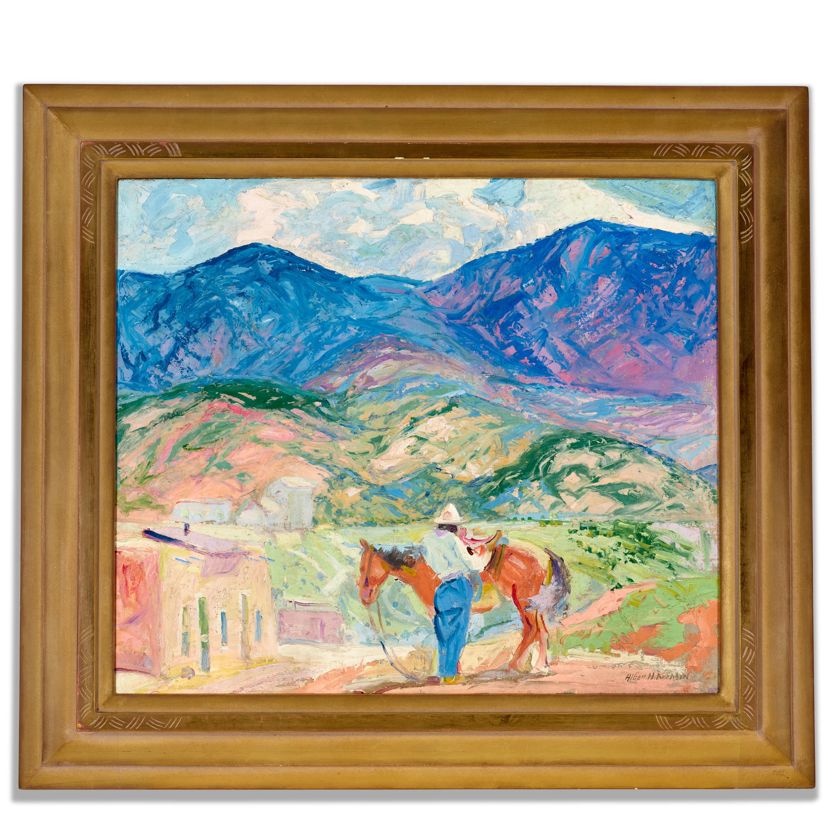 Albert H. Krehbiel | Outskirts of Santa Fe | MutualArt