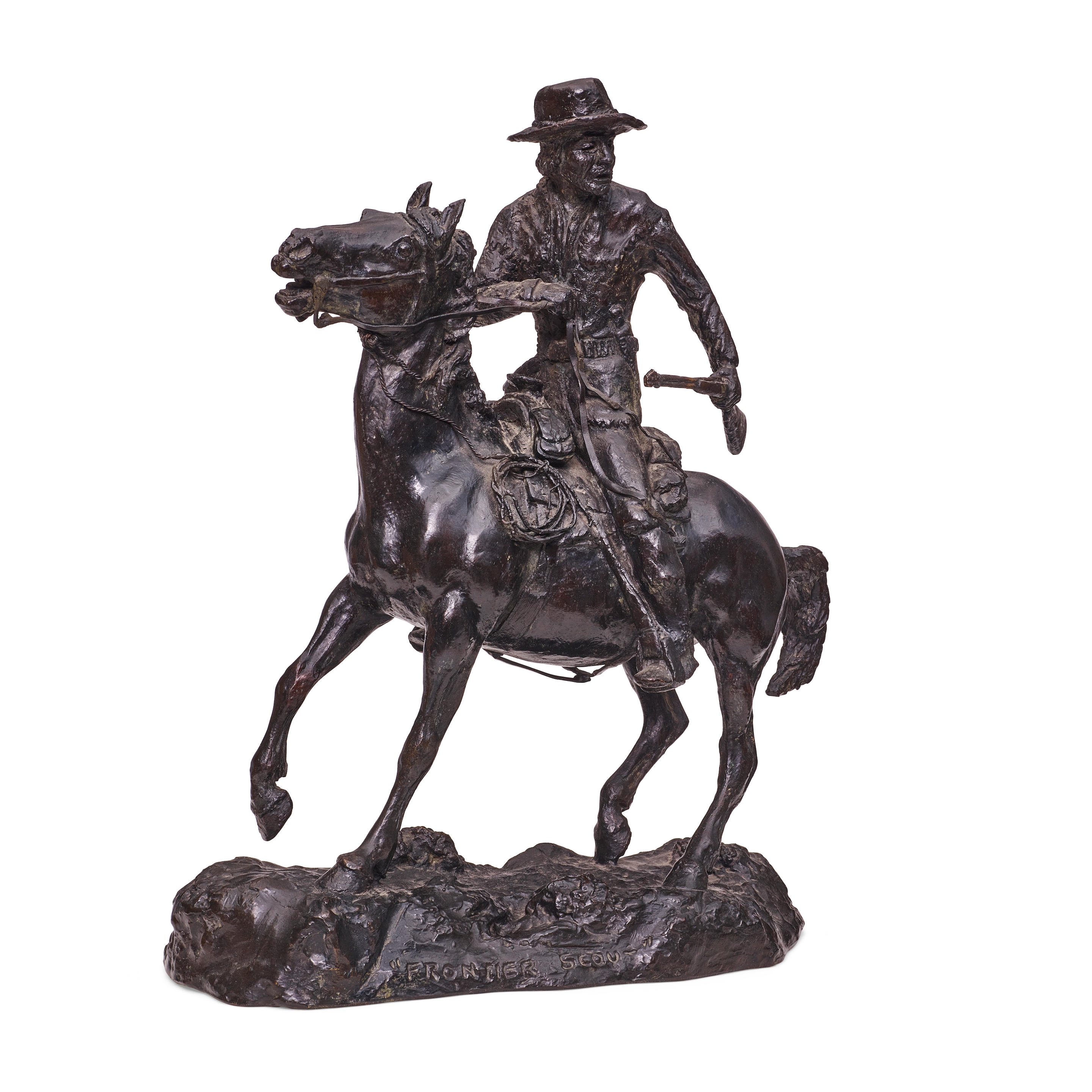 Bob Scriver | Frontier Scout | MutualArt