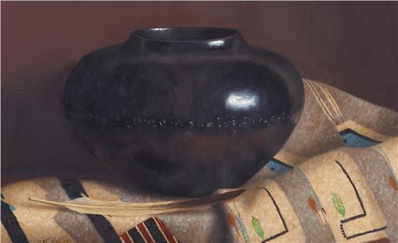 William Acheff | Black with Yei (1987) | MutualArt