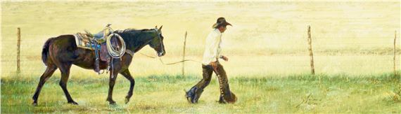 Gordon Snidow | Walking the Line (2017) | MutualArt