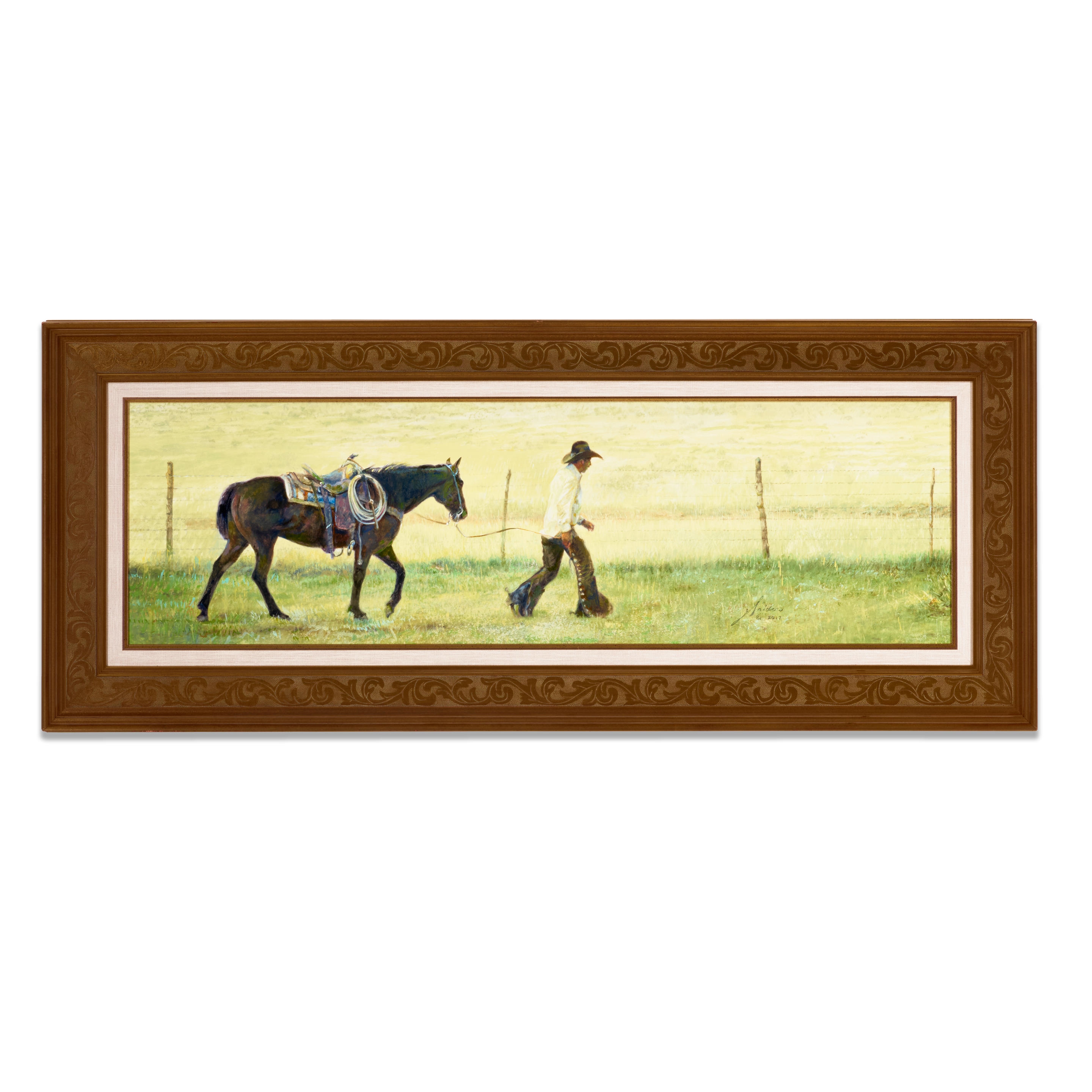 Gordon Snidow | Walking the Line (2017) | MutualArt