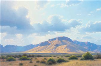 Michael Stack | Desert Rain | MutualArt