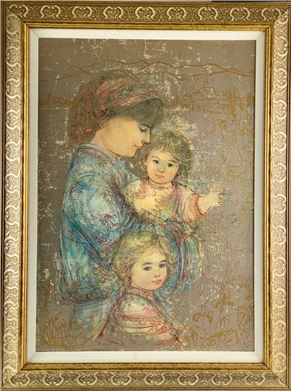 Edna Hibel | . A comprehensive collection of 11 total prints | MutualArt