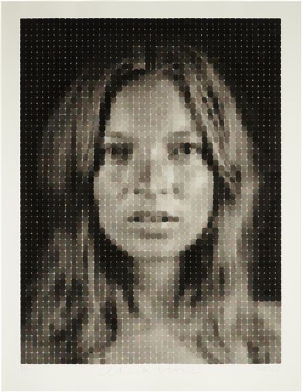 Chuck Close | Kate (2013) | MutualArt