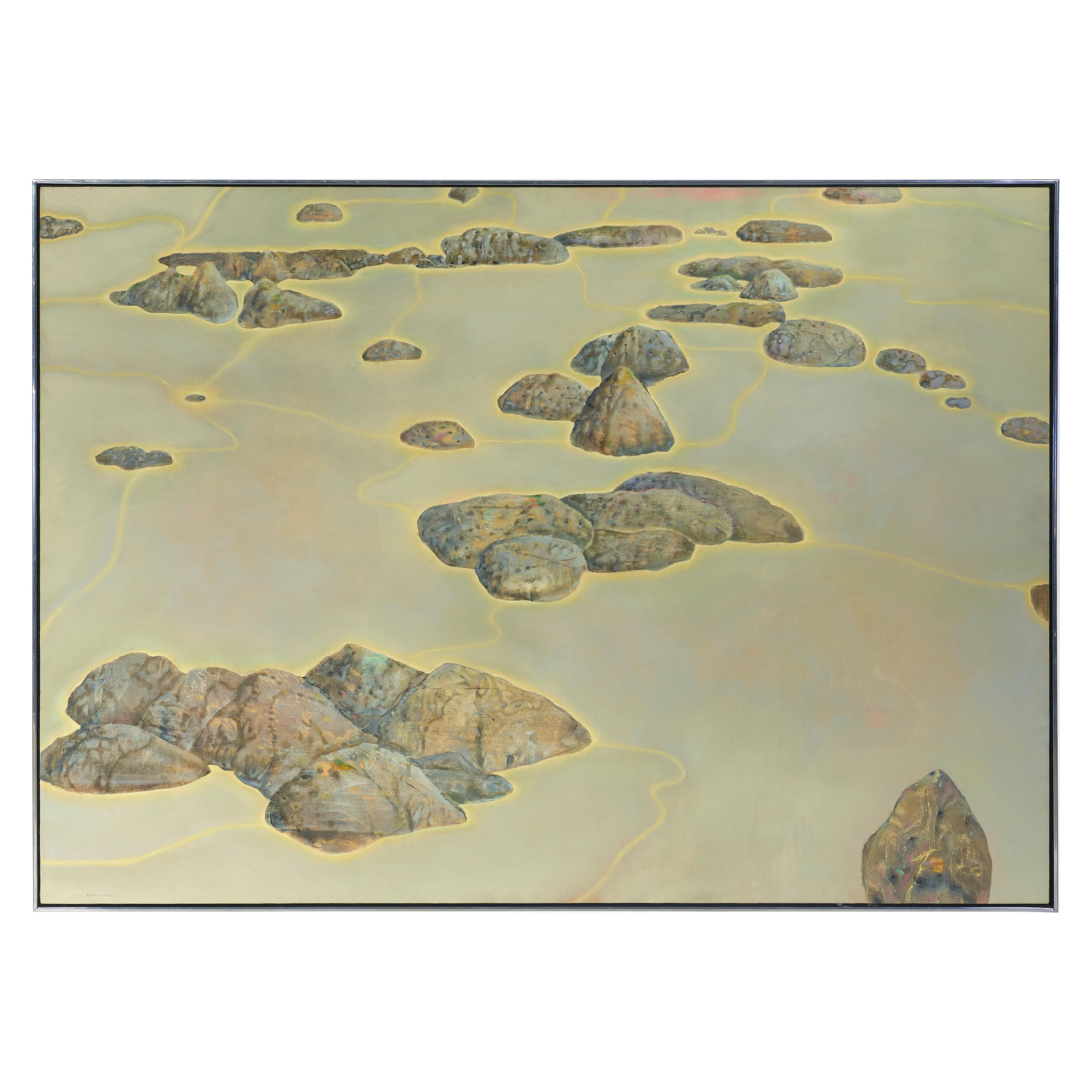 Arthur Okamura | Beach Rocks (1972) | MutualArt