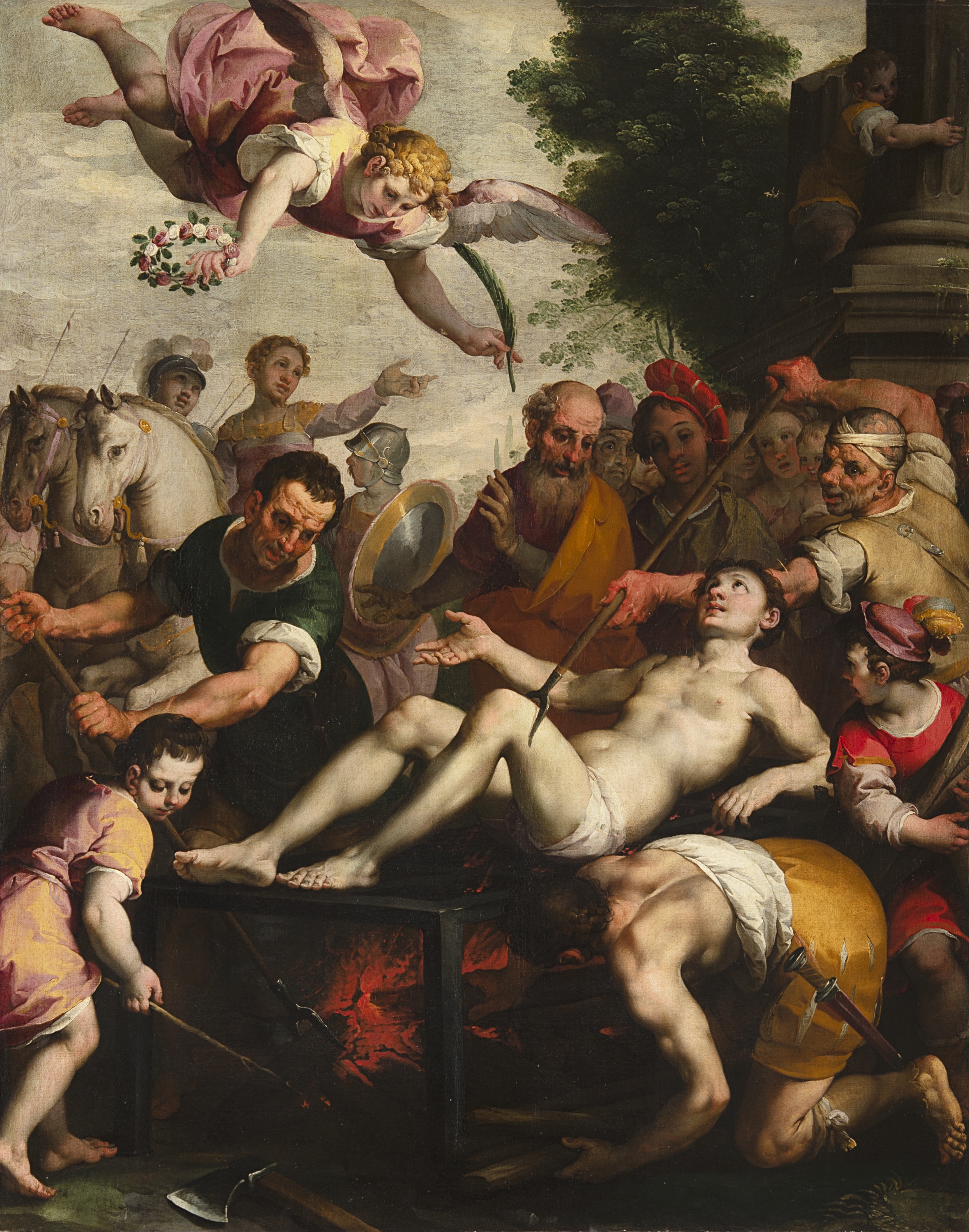 Simone Barabino | Martyrdom of St Lawrence | MutualArt