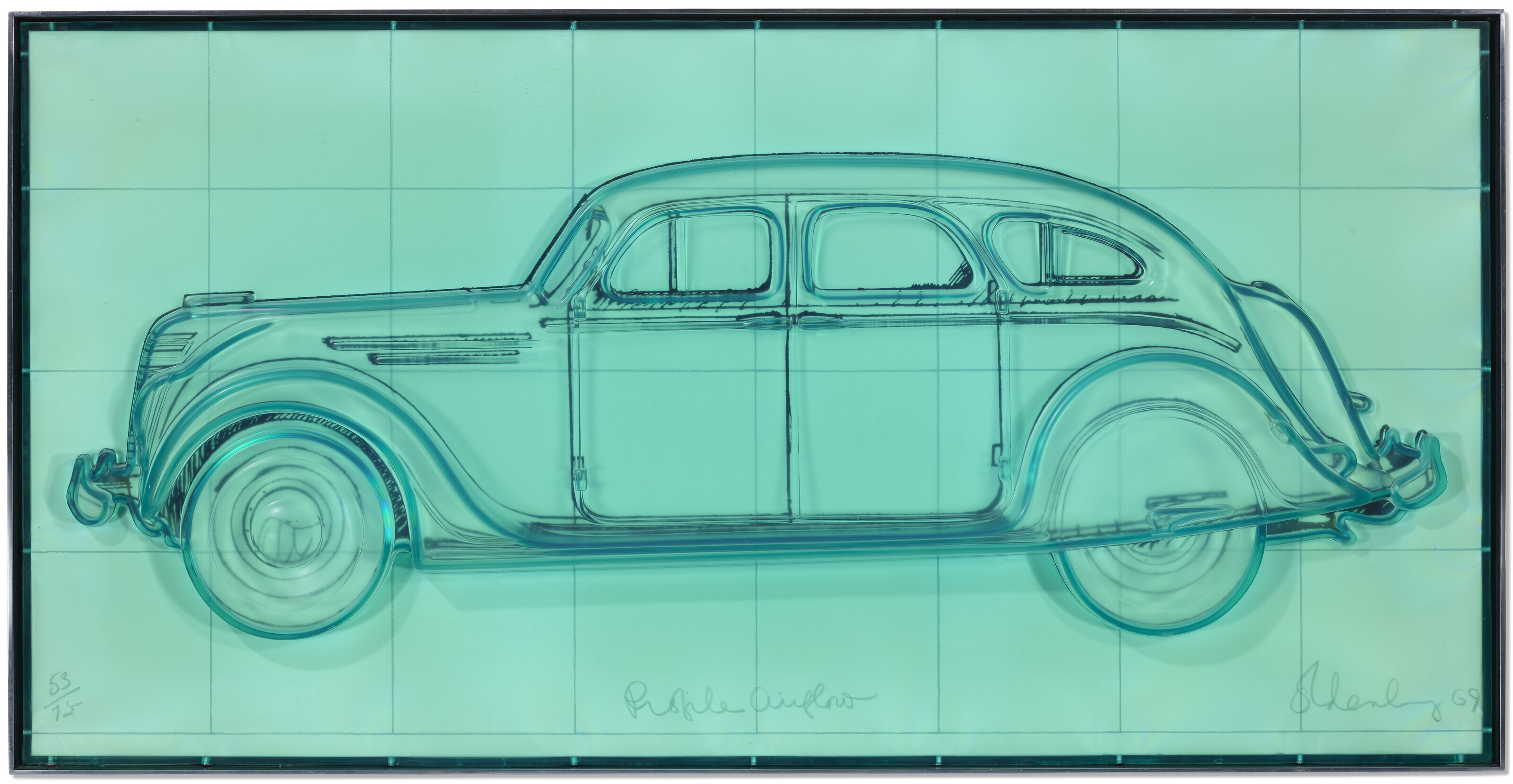 Claes Oldenburg | Profile Airflow (1969) | MutualArt