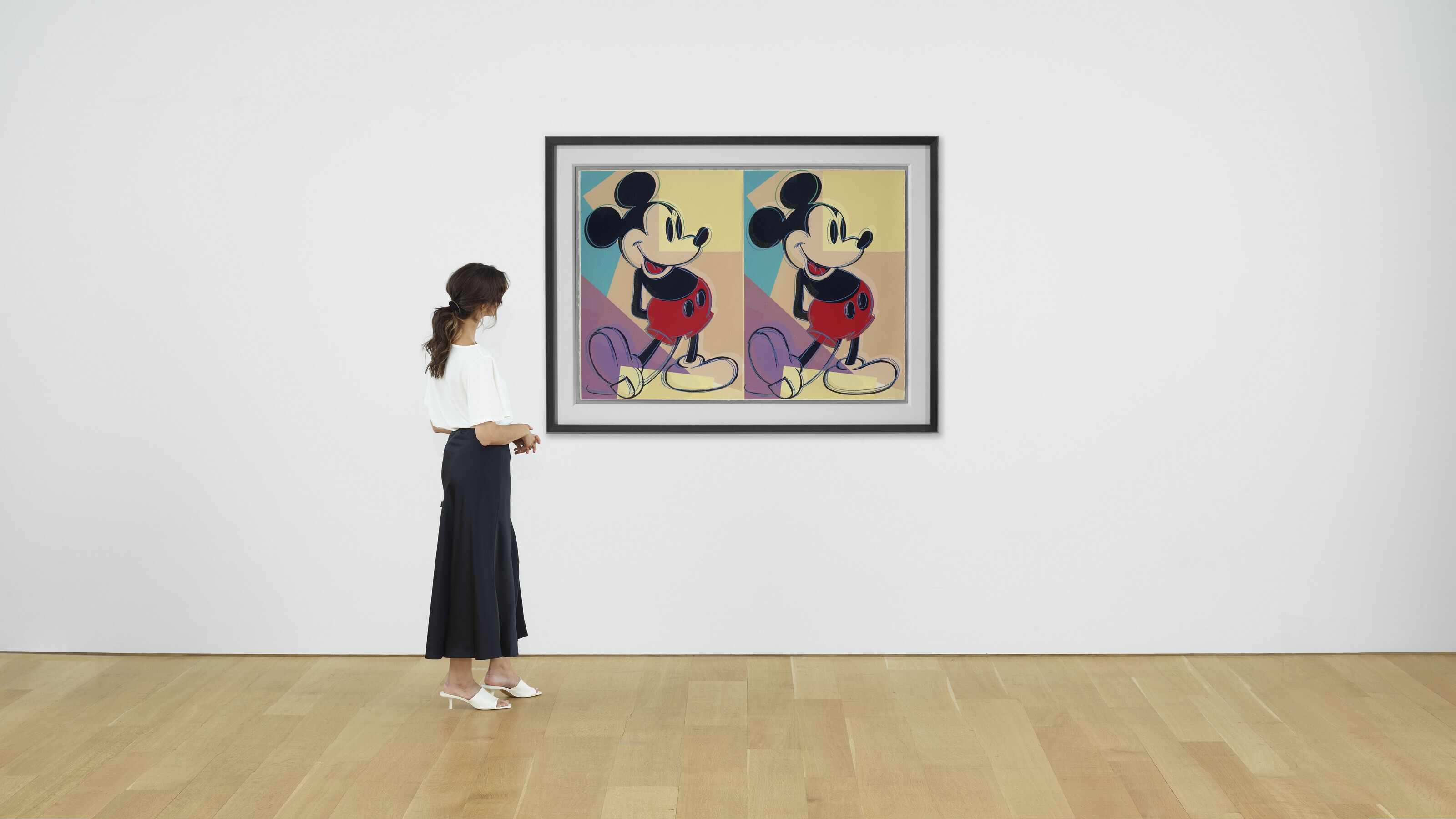 Andy Warhol | Double Mickey Mouse (1981) | MutualArt