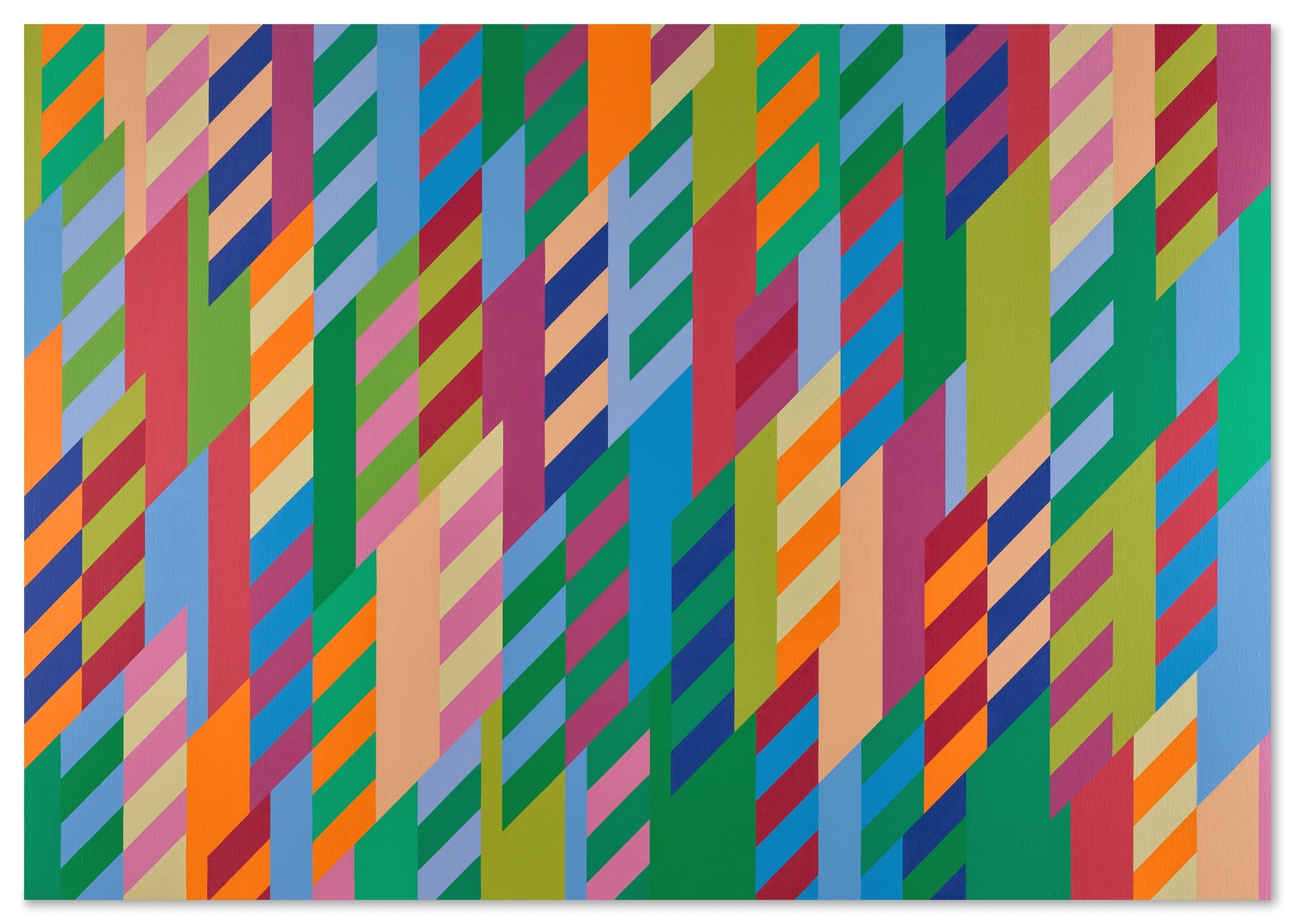 Bridget Riley | Summer Shades (1994) | MutualArt