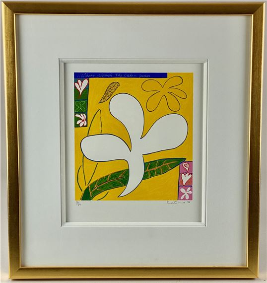 Ken Done | Walking through the Cabin Garden | MutualArt