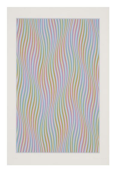 Bridget Riley | Elapse (1982) | MutualArt