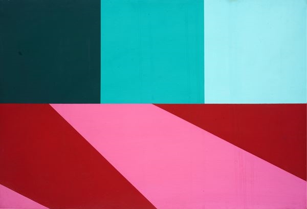 Sergio Lombardo | Minimal pentachromatic toroidal map (1999) | MutualArt