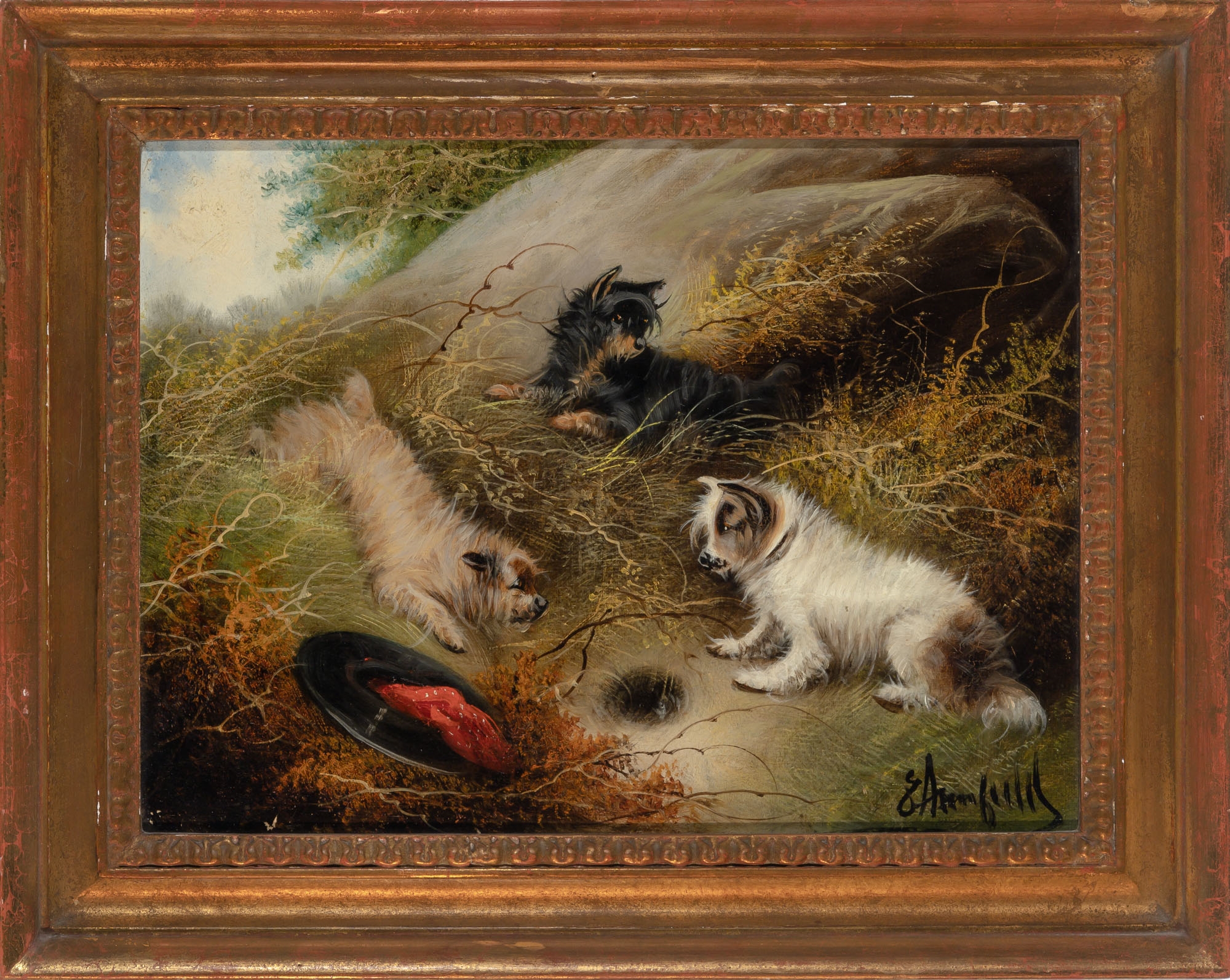 Edward Armfield | Terriers Ratting | MutualArt