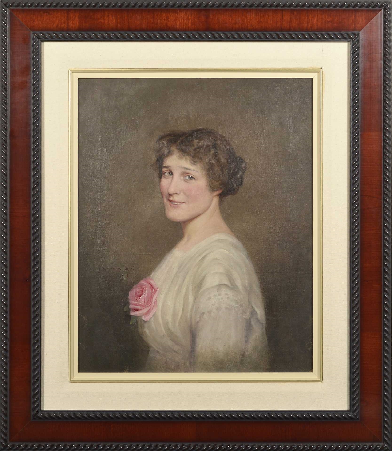 Charles Ignace A. Gill | Portrait de Madame Latour (1912) | MutualArt