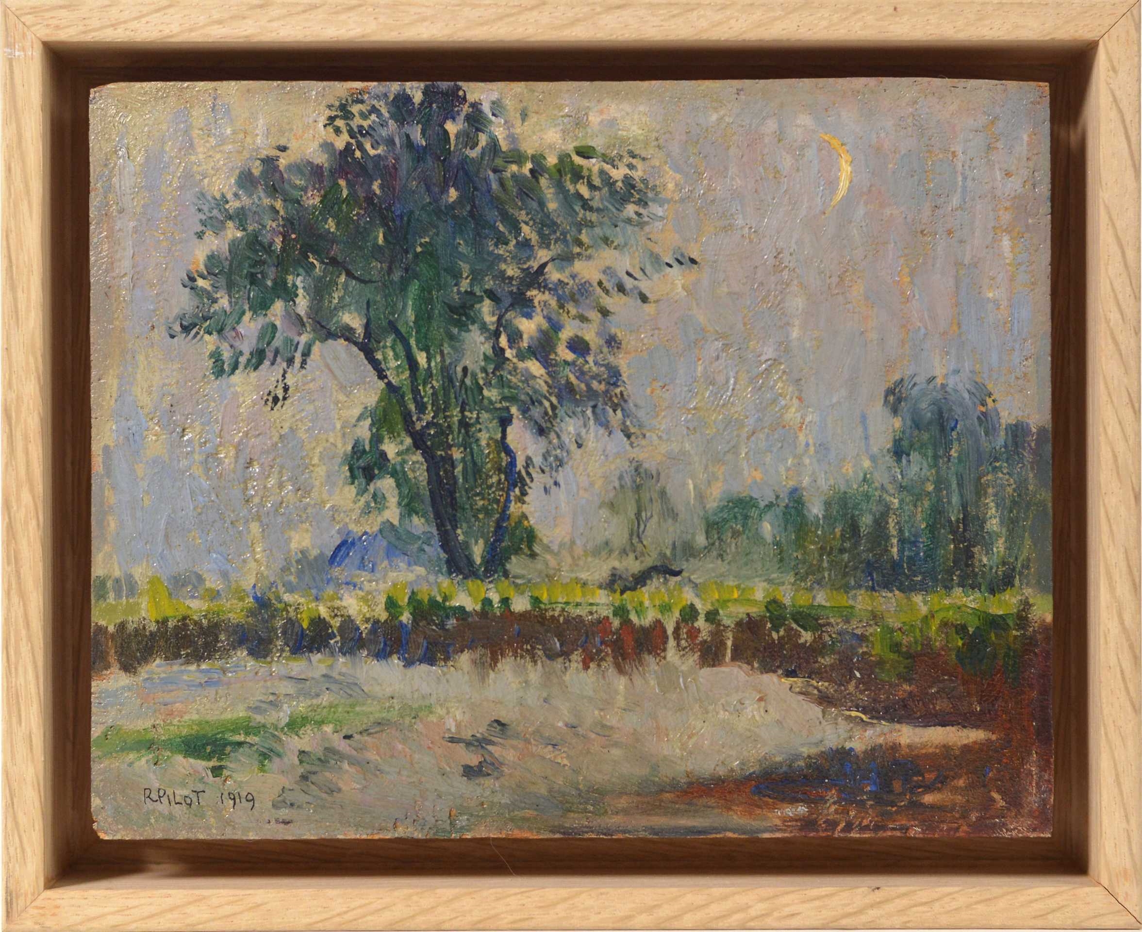 Robert Pilot | Moonlight Effect (1919) | MutualArt