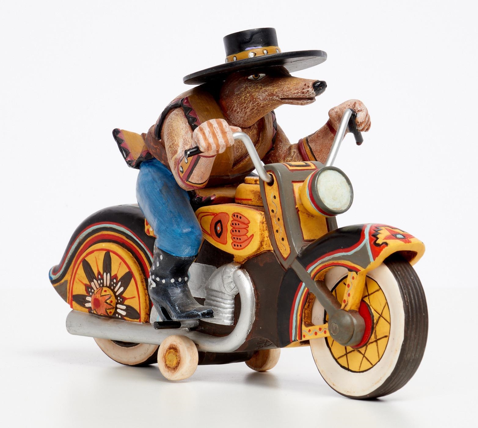 Robert Shields | The group is comprised of Howling Coyote (5 1/2 x 8 x ...