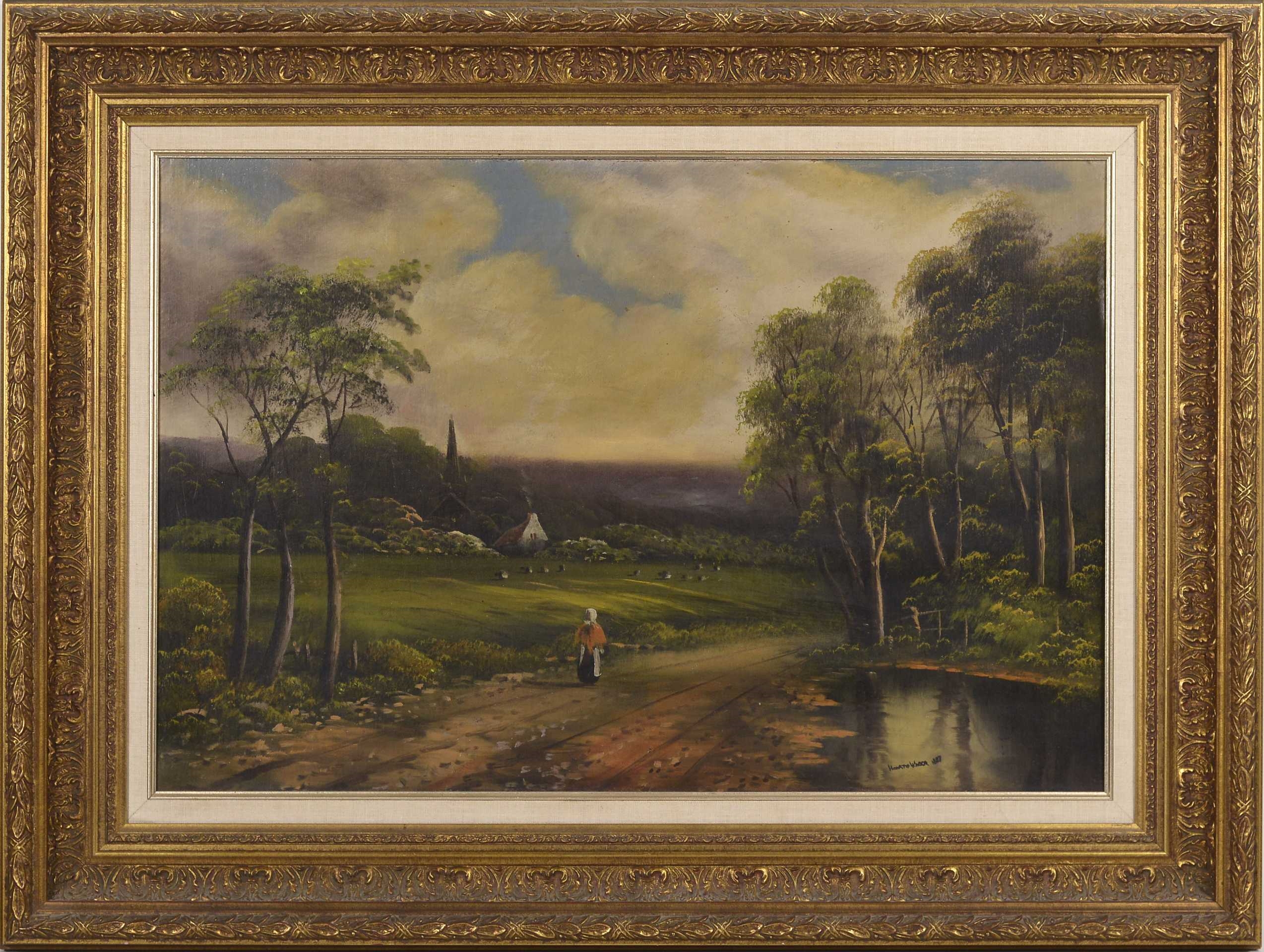 Horatio Walker | Paysage (1887) | MutualArt