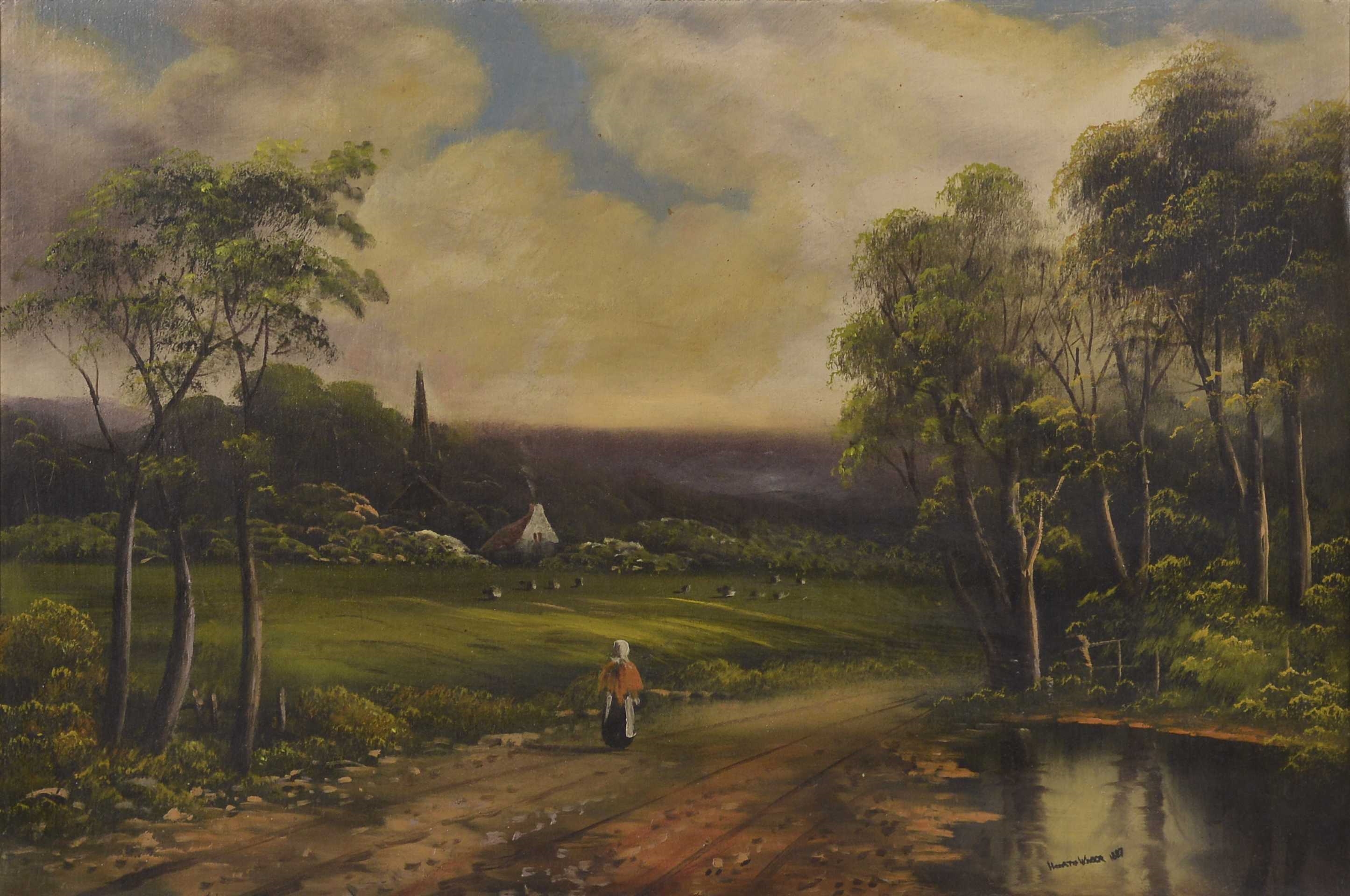 Horatio Walker | Paysage (1887) | MutualArt