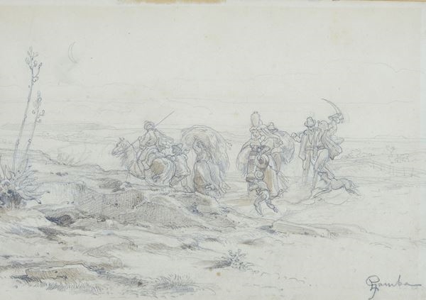 Enrico Gamba | Scena di genere | MutualArt