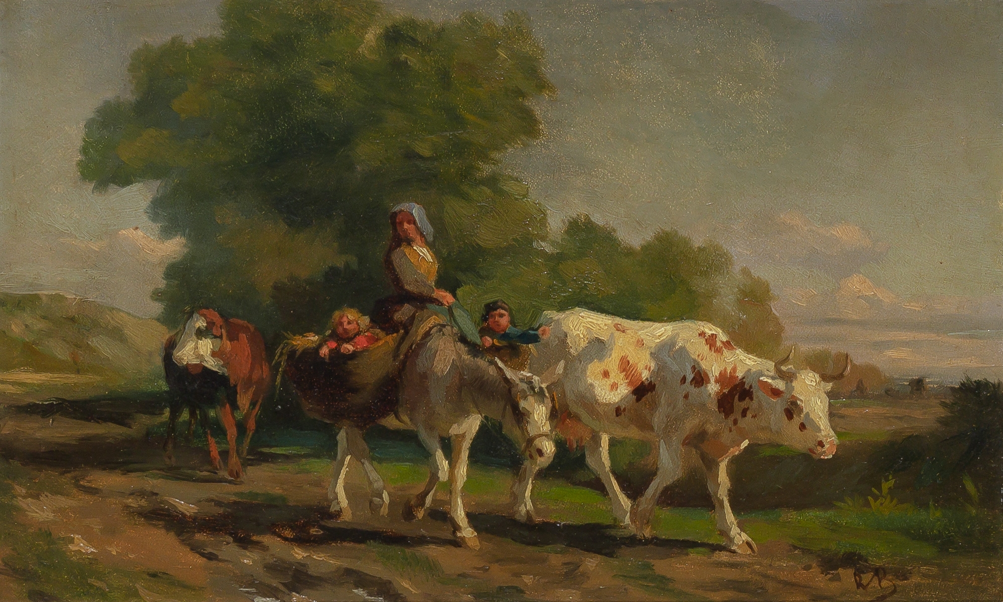 Rosa Bonheur | On the Cow Path | MutualArt