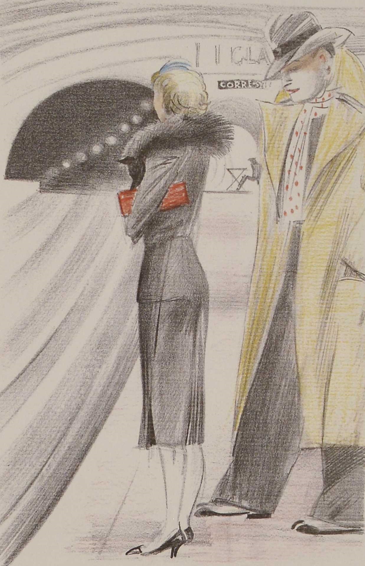 Fedor Rojankowski | Idylle printanière (1934) | MutualArt