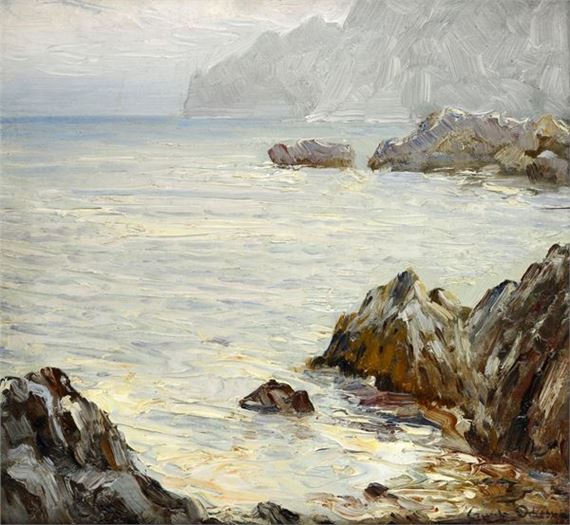 Guido Odierna | Marina con scogli | MutualArt