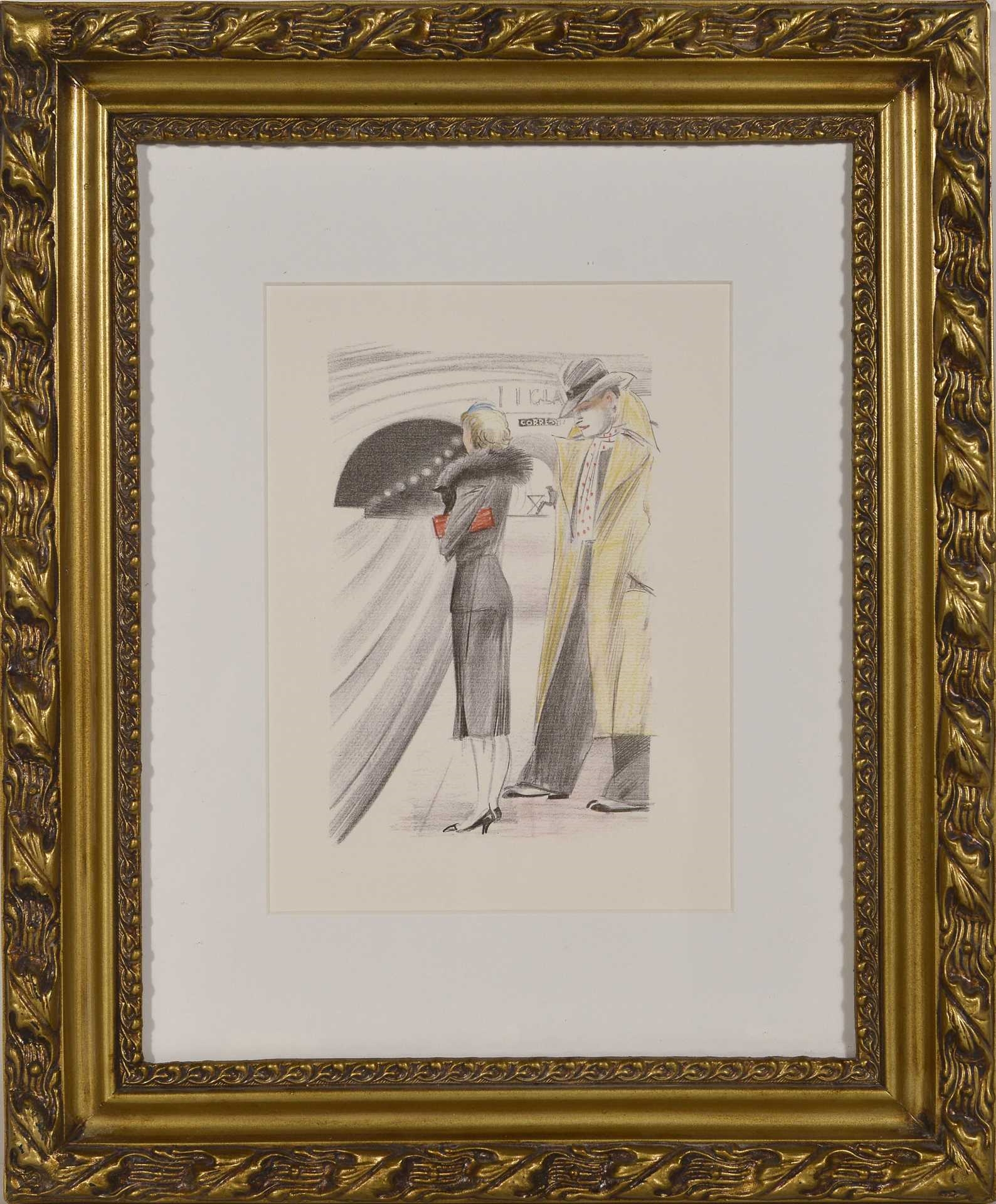 Fedor Rojankowski | Idylle printanière (1934) | MutualArt