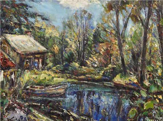 Joseph Giunta | Paysage laurentien (1946) | MutualArt