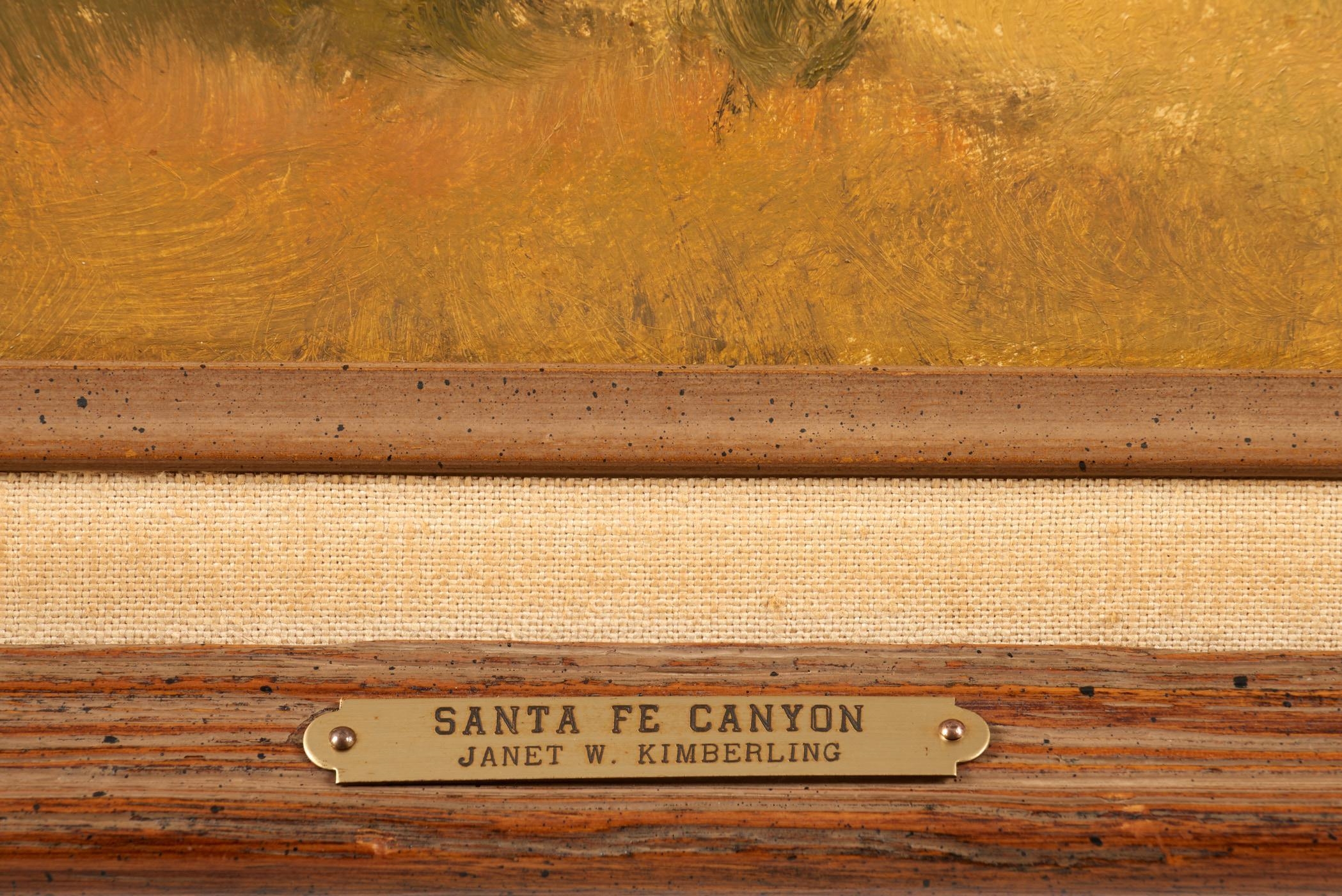 Janet Wensley Kimberling | Santa Fe Canyon (1984) | MutualArt