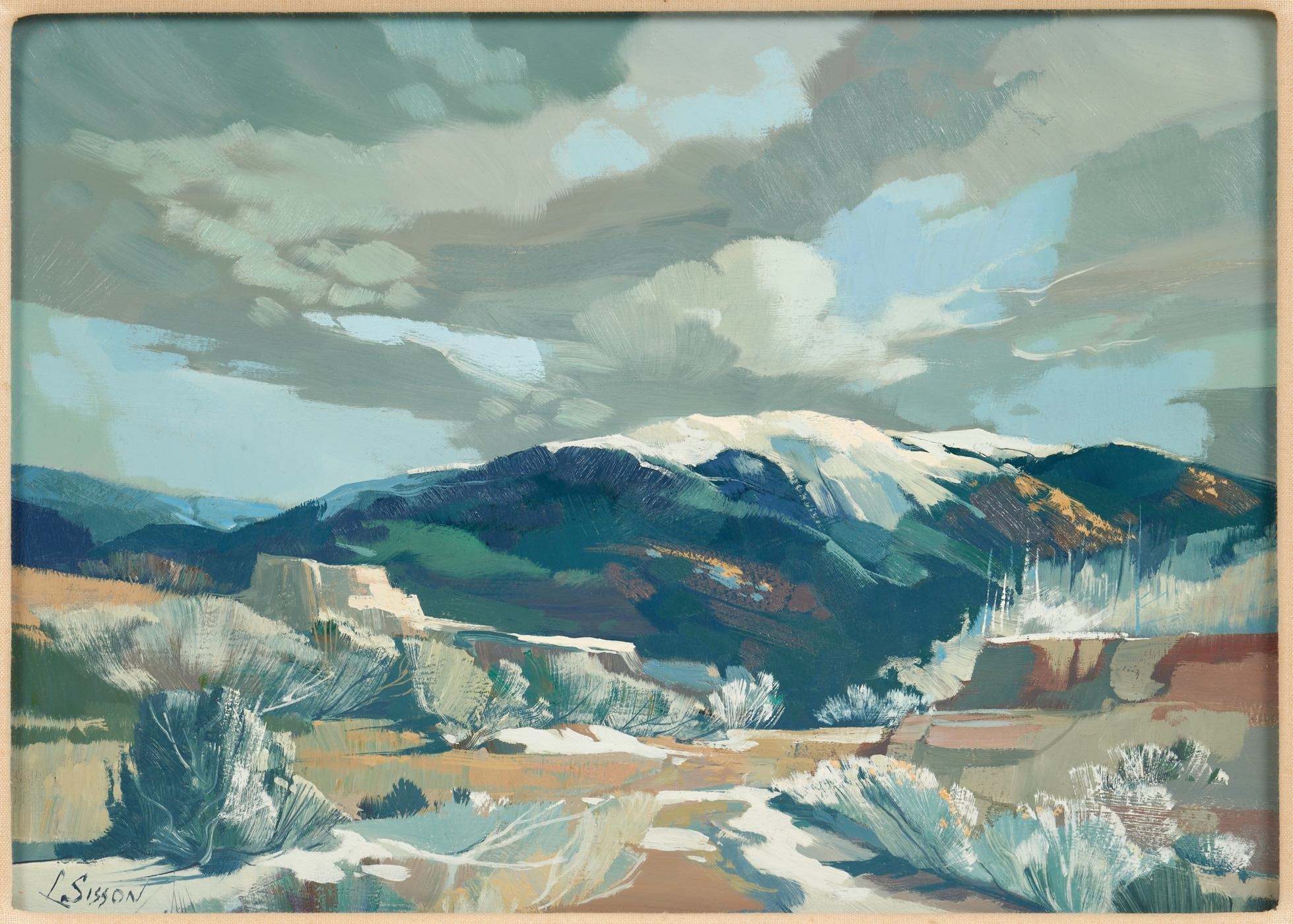 Laurence Sisson | Signed to the bottom left corner | MutualArt