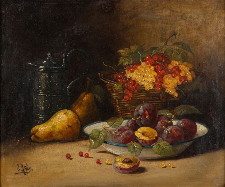 J. Raty | Pair of still lifes | MutualArt