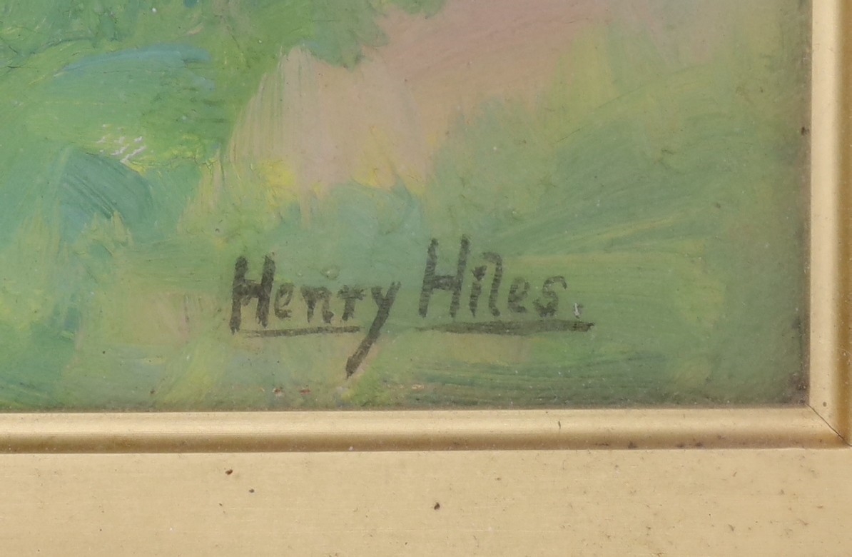 Henry Hiles | River landscape | MutualArt