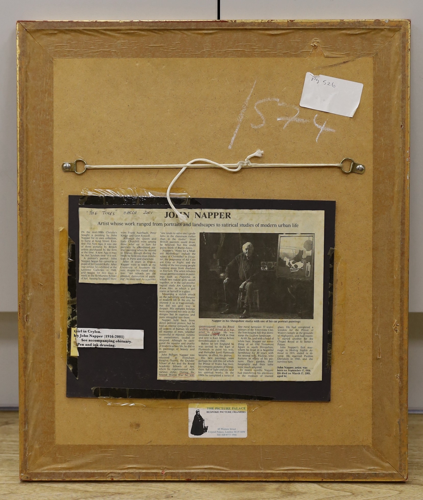 John Napper | Study of an Indian girl | MutualArt