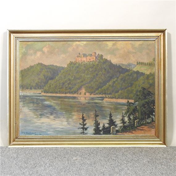 Willi Geiger | continental landscape (1948) | MutualArt