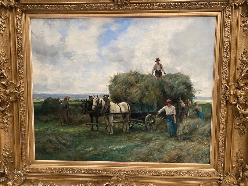 Julien Dupré | Haymaking | MutualArt