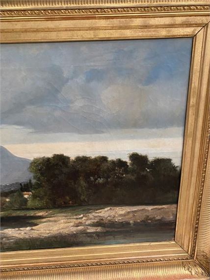 Joseph Colla | The Sainte Victoire mountain, 1862 (1862) | MutualArt