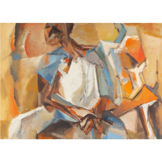 Ross Alexander Coates | SEATED FIGURE (1955) | MutualArt