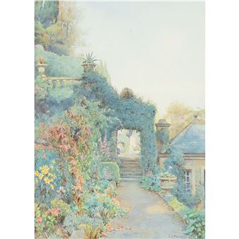 Ernest Arthur Rowe | Villa Cercola, Capri | MutualArt
