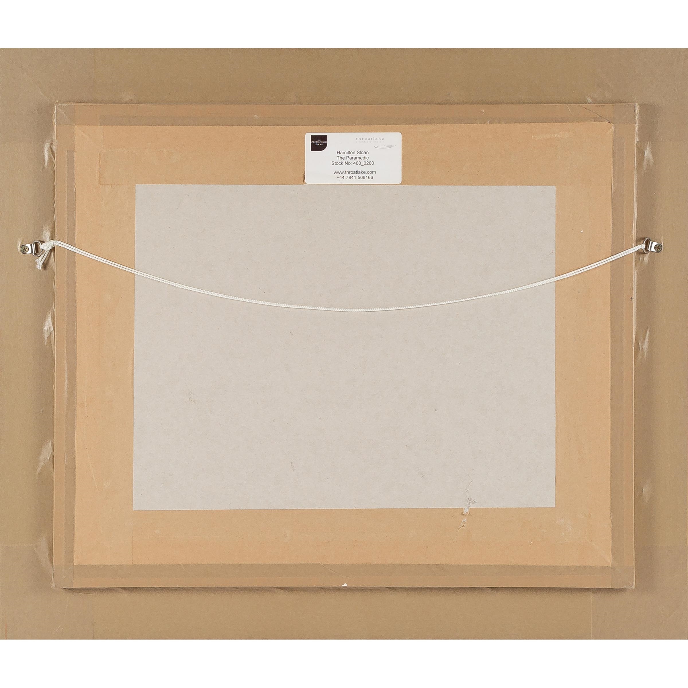 Hamilton Sloan | THE PARAMEDIC | MutualArt