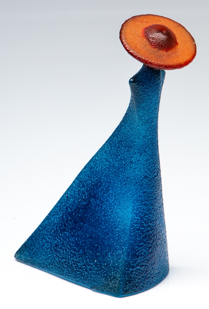 Kjell Engman | ''Catwalk'' art glass figure | MutualArt