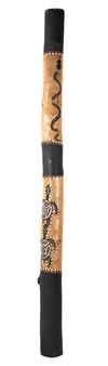 Ju Ju Wilson | A Hand Painted Didgeridoo | MutualArt