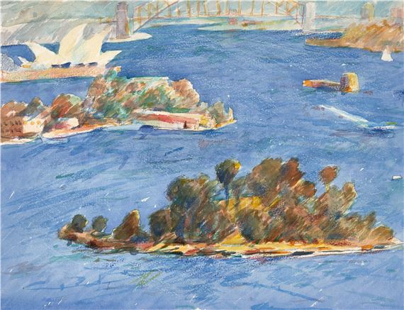 Peter Wright | Sydney Harbour Clarke Island | MutualArt