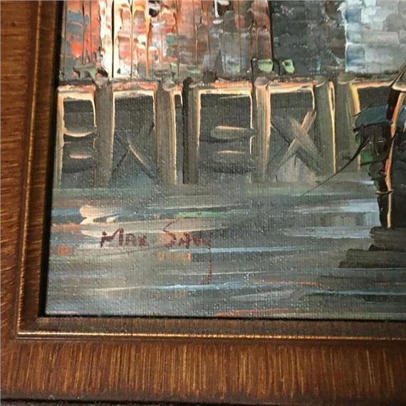Max Savy | Dock Scene | MutualArt