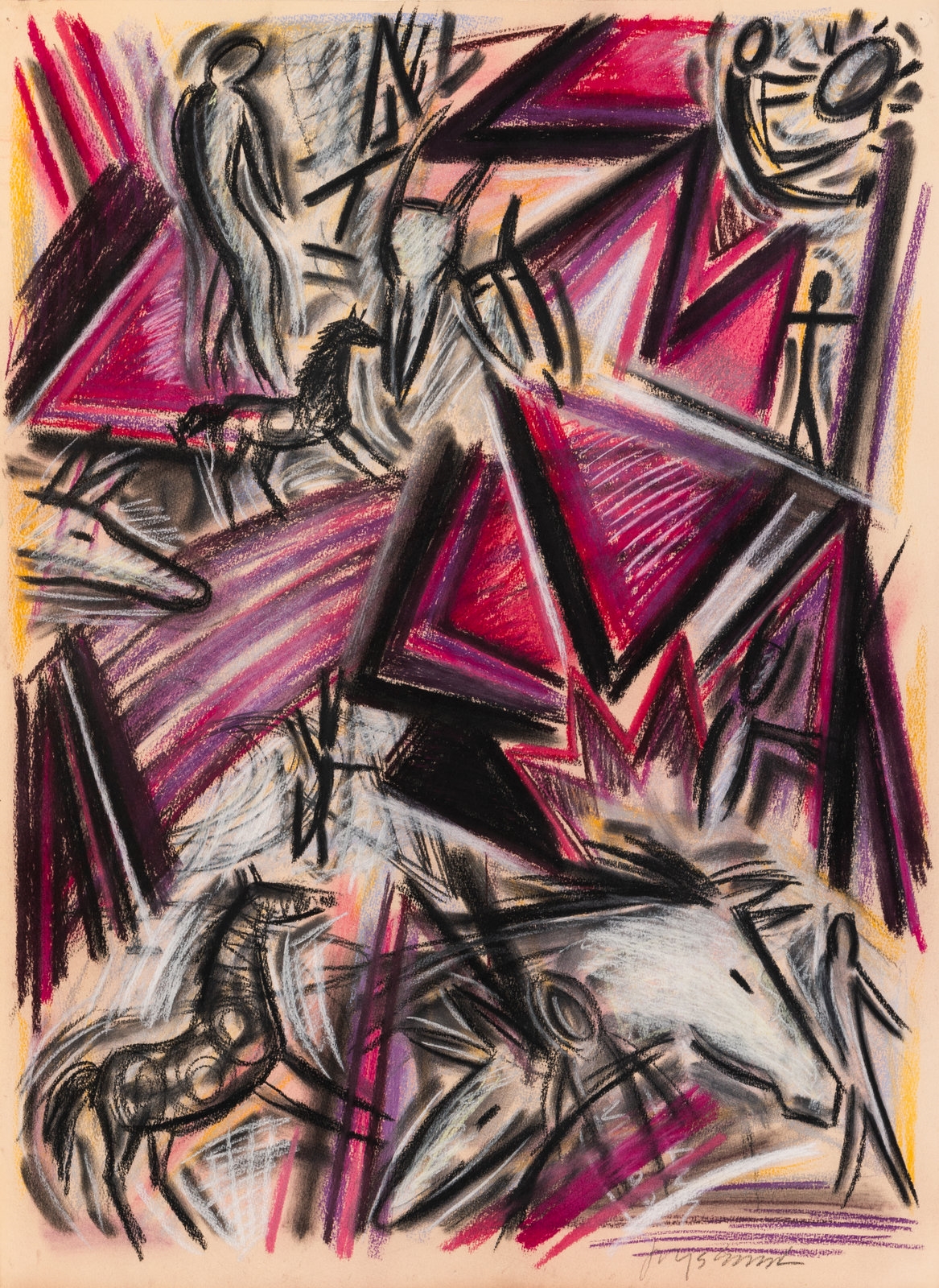 Jaune Quick-To-See Smith | Square Dance (1986) | MutualArt