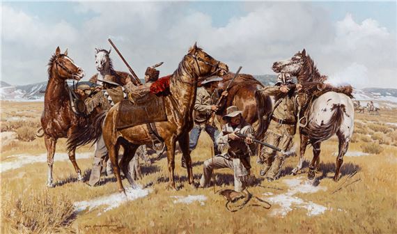 Don Spaulding | Saving Their Hides | MutualArt