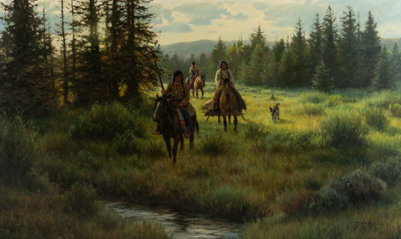 Robert Duncan | Trip to the Trading Post (1982) | MutualArt