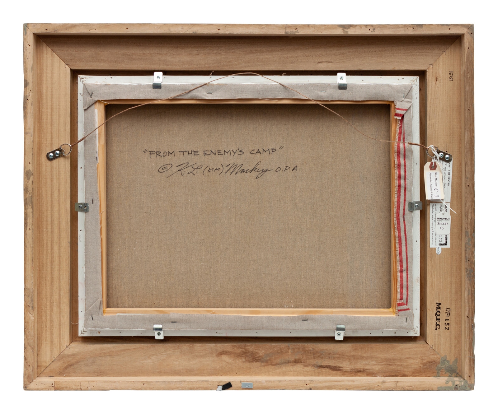 Kim Mackey | From the Enemy's Camp | MutualArt