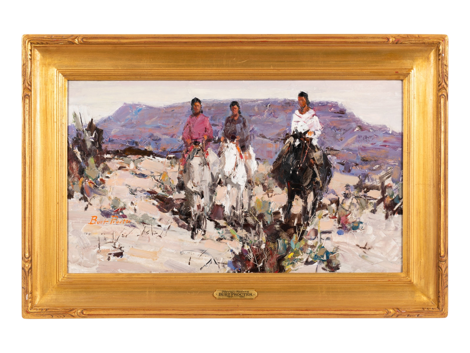 Burt Proctor | Navajo Riders | MutualArt